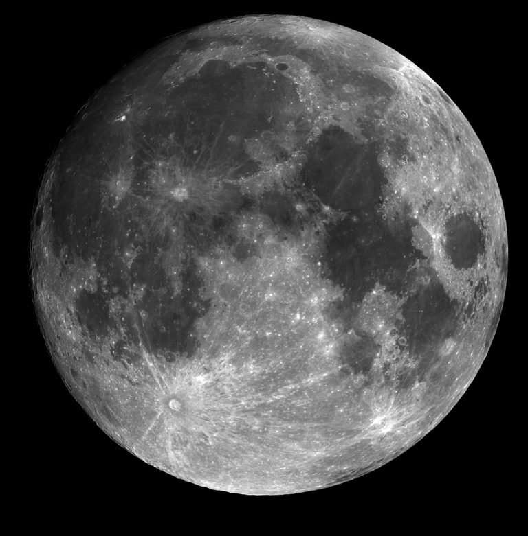 La pleine lune - Découvrir la lune